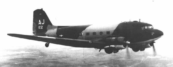 A cropped photo of the 460th Official EC-47 Photo.