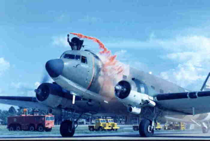 Photos of the EC-47 from the TEWS History File
